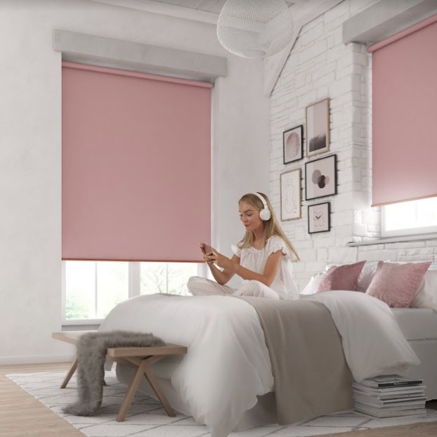 Dim Out Roller Blind - Splash Bossa - Contour Blinds